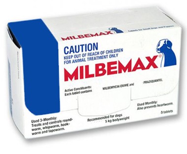 Milbemax Dog over 5kg (11lb) - Dogs & Puppies