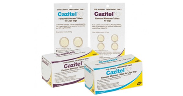 Cazitel Wormers - Vet Meds for Pets