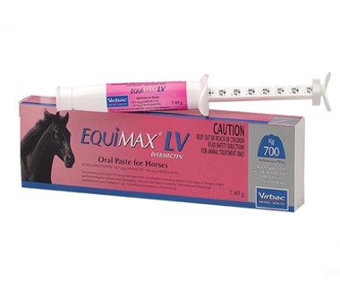 Equimax LV oral paste for horses 7.49g (0.26 ounce) - Horse Products