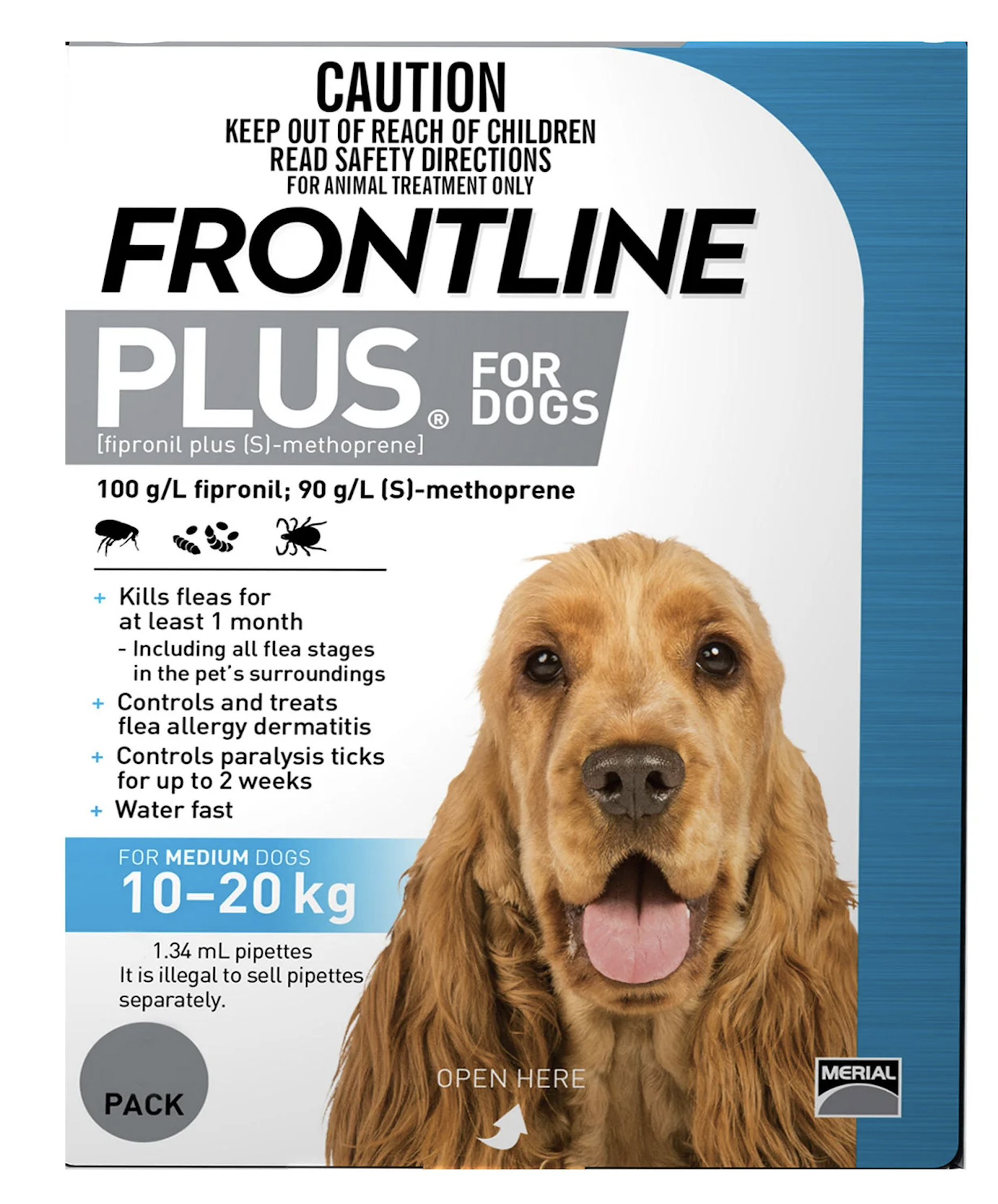 Frontline Plus Medium Dog - Dogs & Puppies