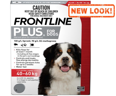 Frontline Plus Extra Large - Dogs & Puppies