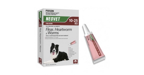 Neovet for Large Dogs 10-25kg (22-55lbs) Red - Neovet for Dogs