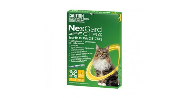 Nexgard Spectra Medium & Large Cats - Flea & Tick Control