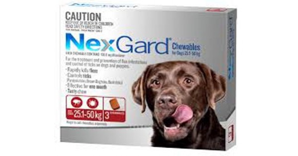 Nexgard Red Large Dog - Dogs & Puppies