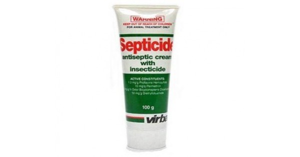 Septicide Cream 100gms (3.5 oz) - Dogs & Puppies